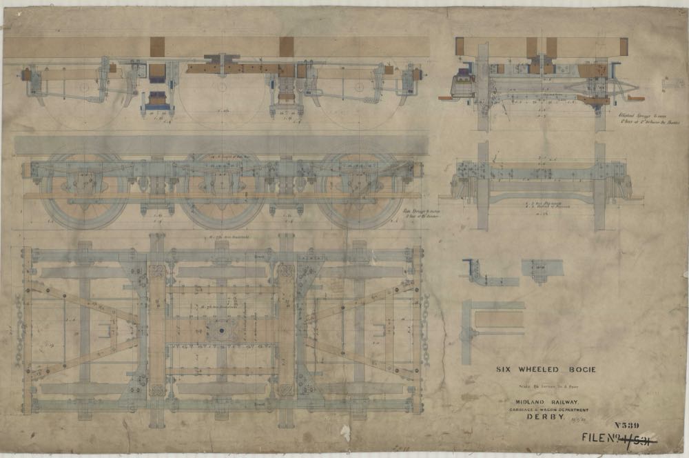 The Midland Railway Study Centre - Carriage & Wagon drawings for ...