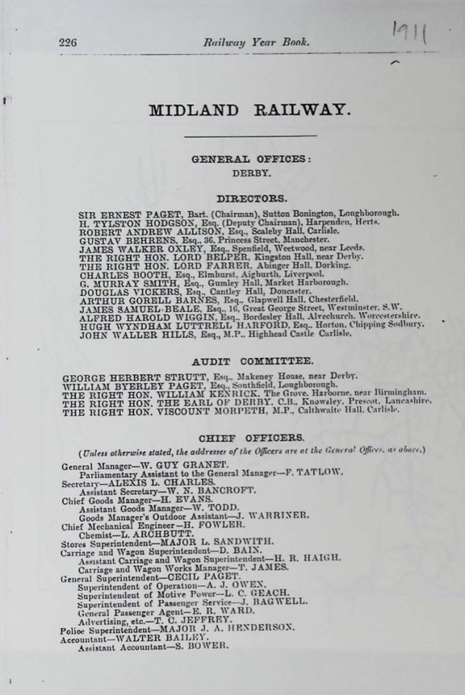 The Midland Railway Study Centre – History