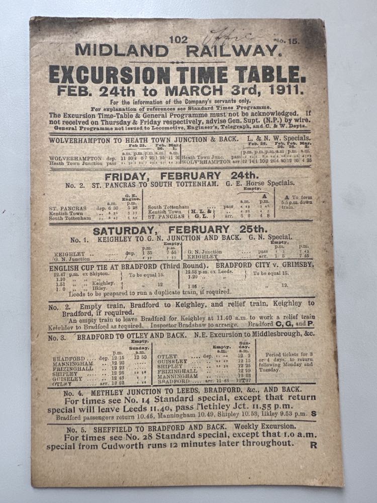 The Midland Railway Study Centre - Old News